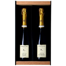 Coffret Cuvée des Caudalies Avize et Le Mesnil Grand Cru 2012 ...